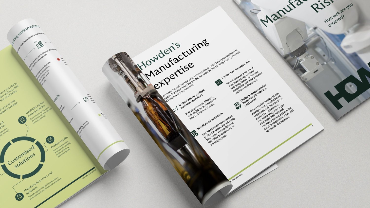 Howden | Brochure Design — The Turtle Story | Branding and Packaging ...