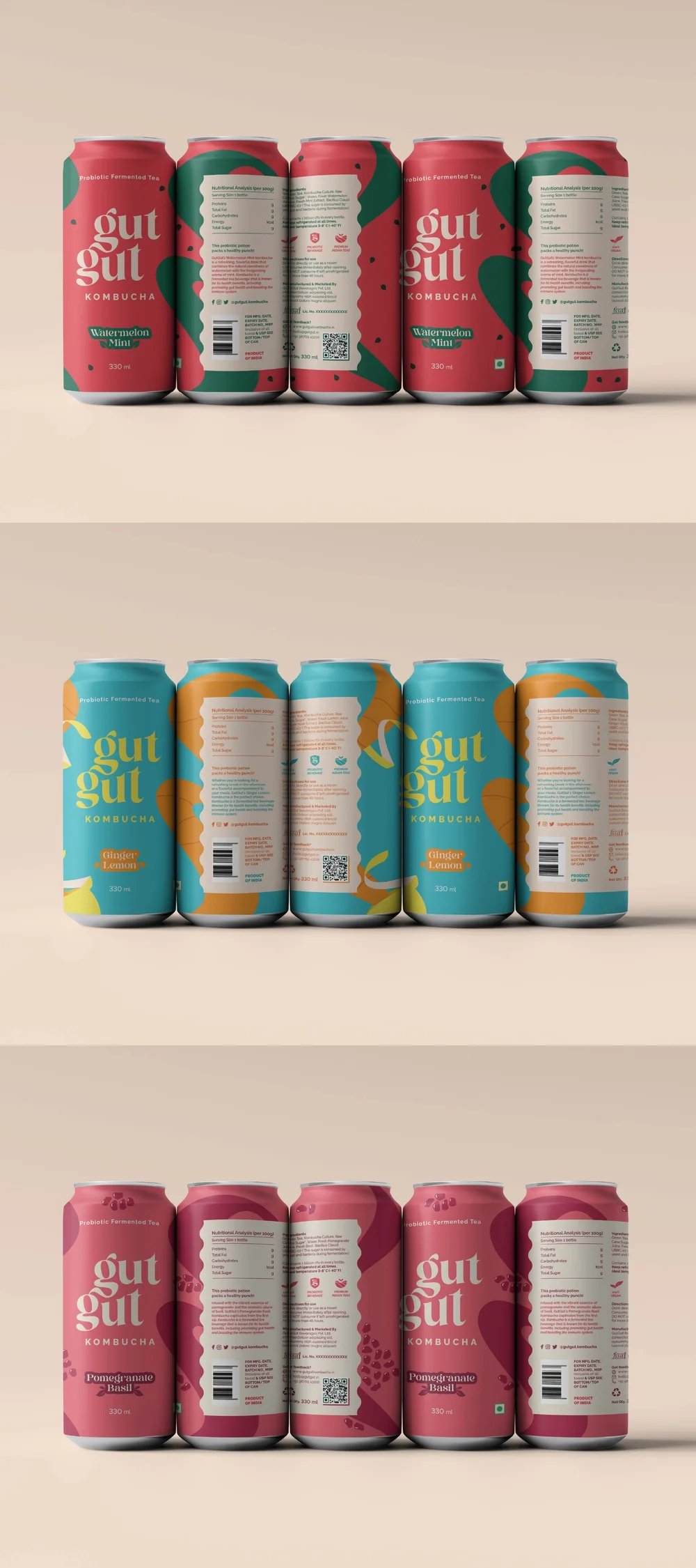 Gut Gut — The Turtle Story | Branding and Packaging Design in India