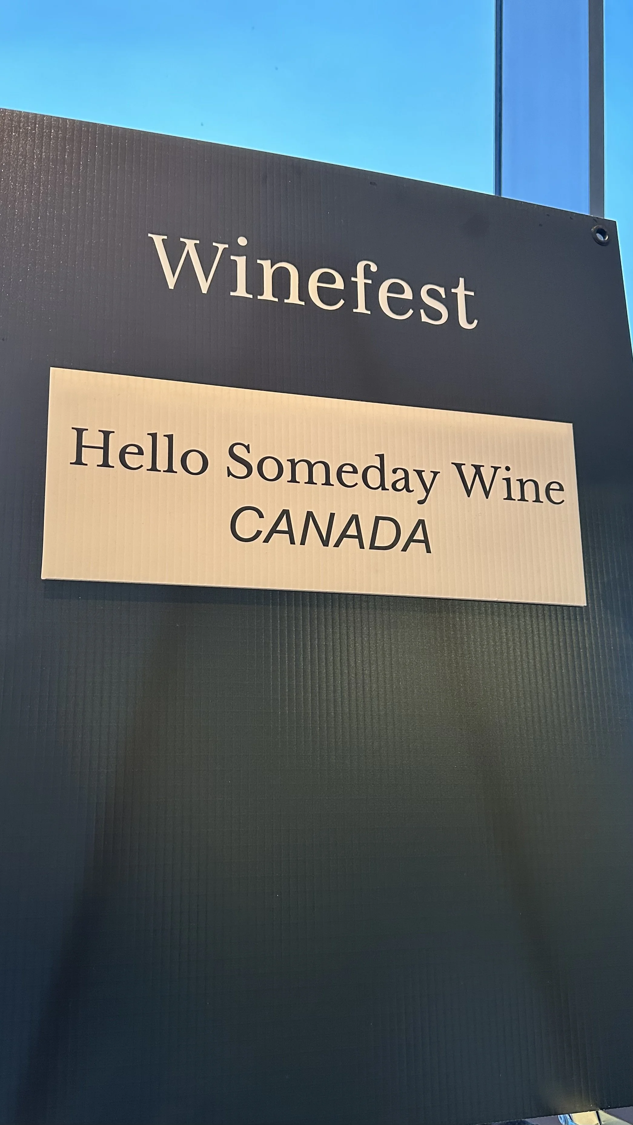 Post #8: Our Winefest Experience — Hello Someday Wine