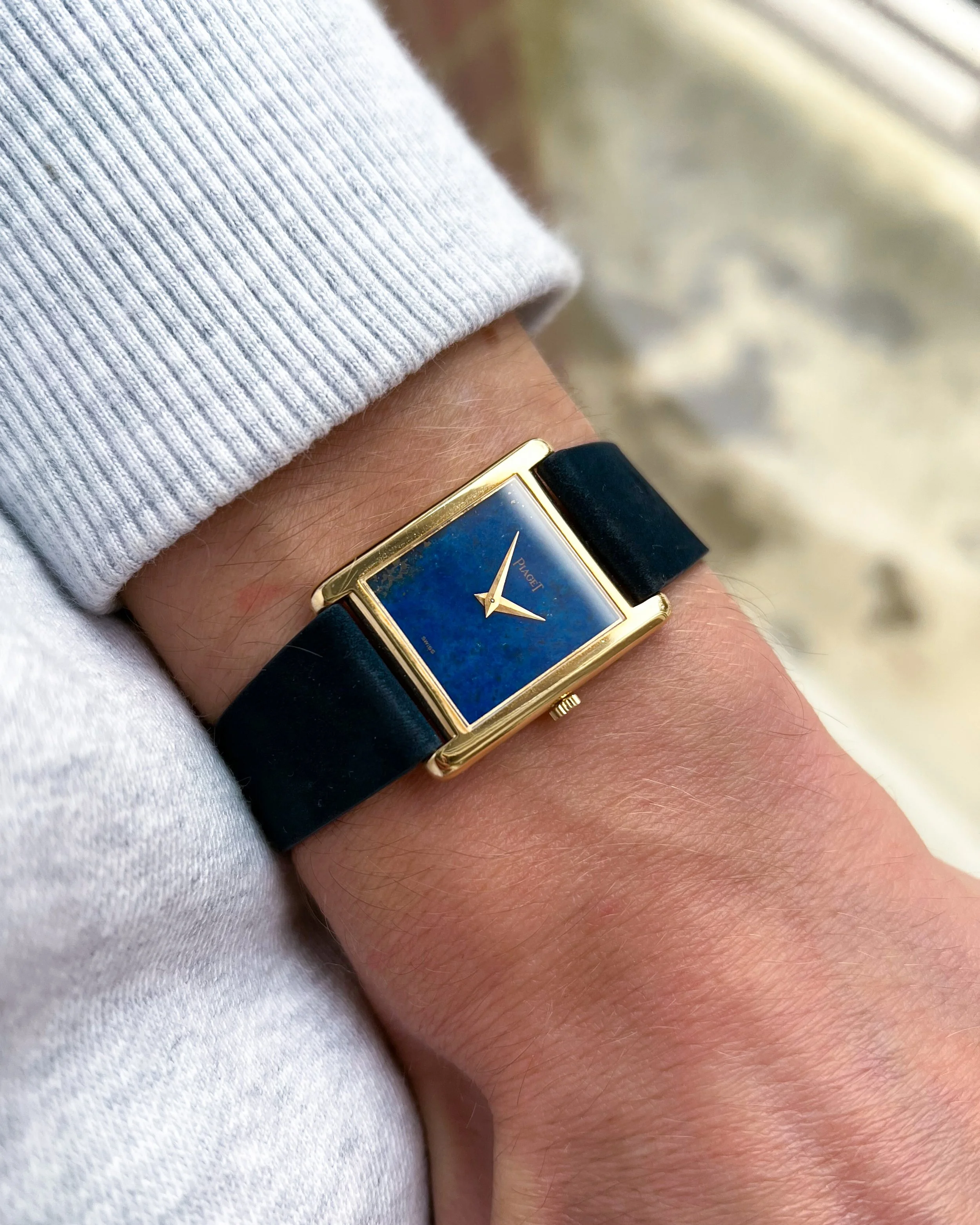 1970's Piaget Tank Lapis 90802 — Watch Brothers London
