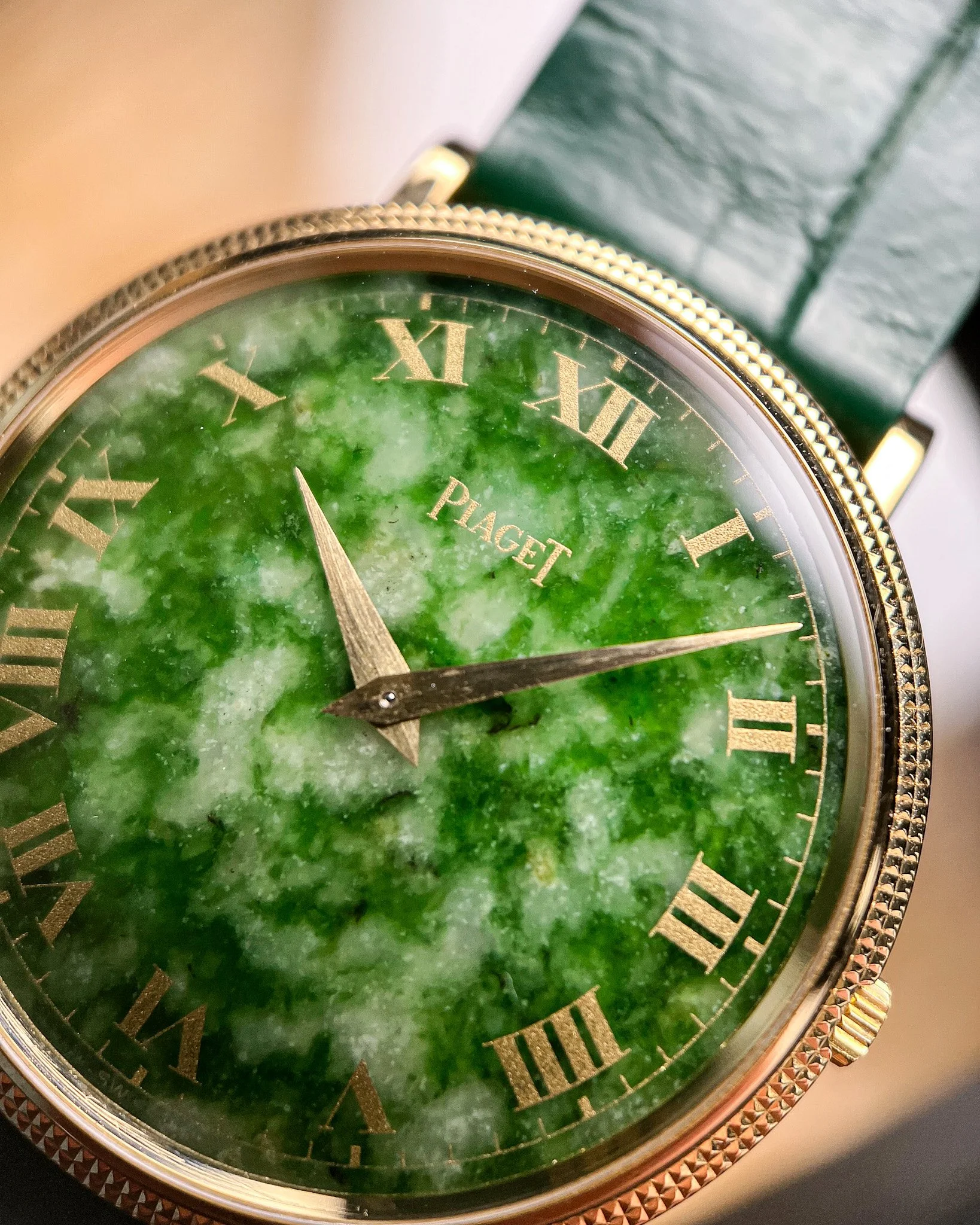 1969 Piaget Altiplano 'Jade' 9021 with Box — Watch Brothers London