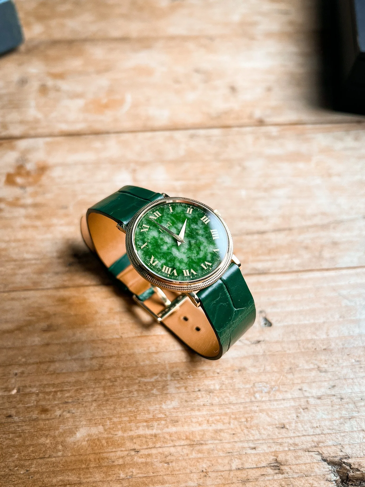 1969 Piaget Altiplano 'Jade' 9021 with Box — Watch Brothers London