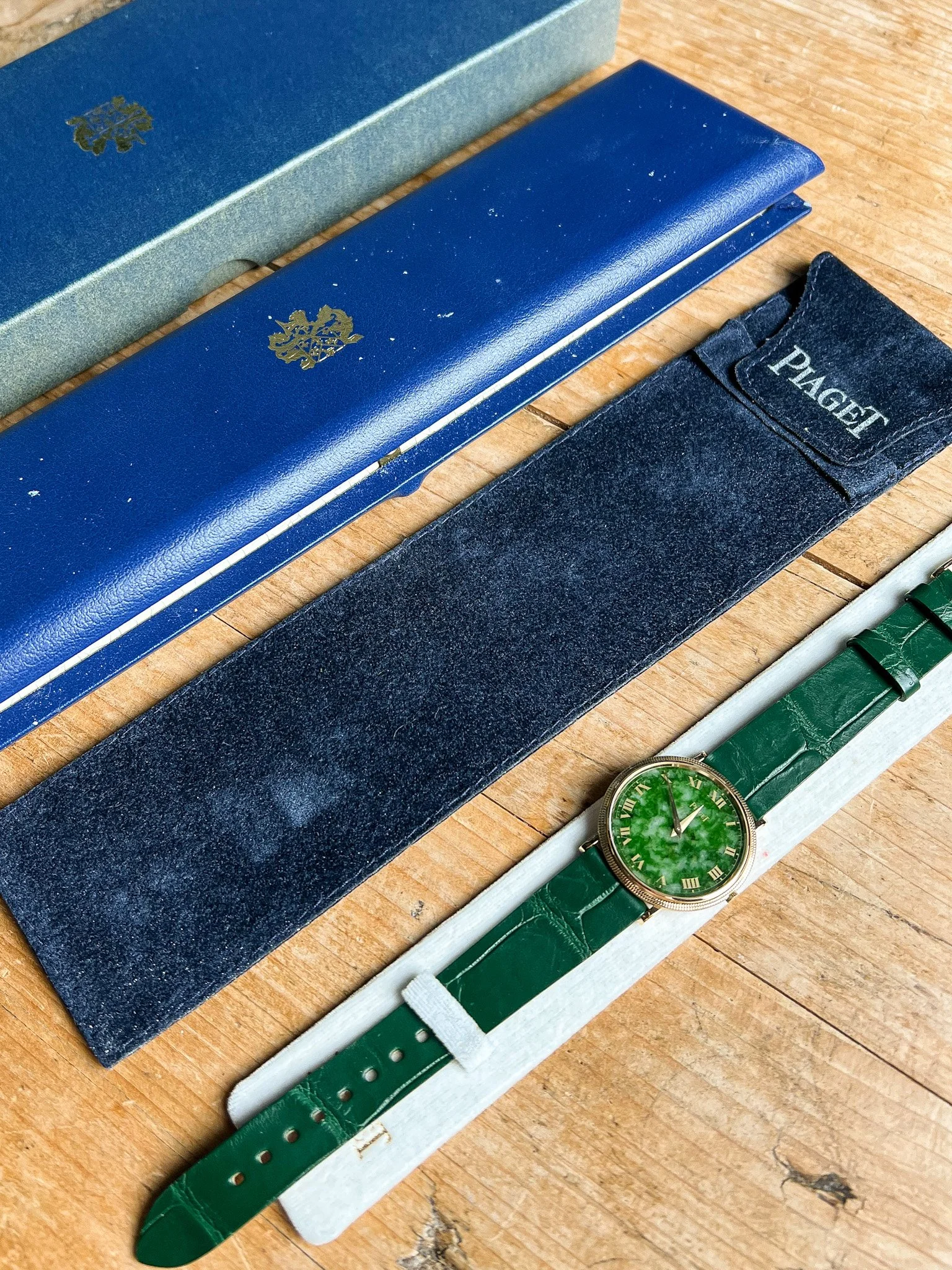 1969 Piaget Altiplano 'Jade' 9021 with Box — Watch Brothers London