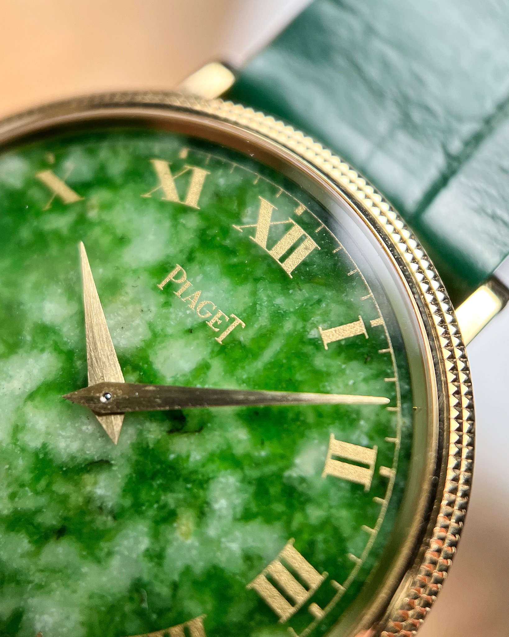 1969 Piaget Altiplano 'Jade' 9021 with Box — Watch Brothers London