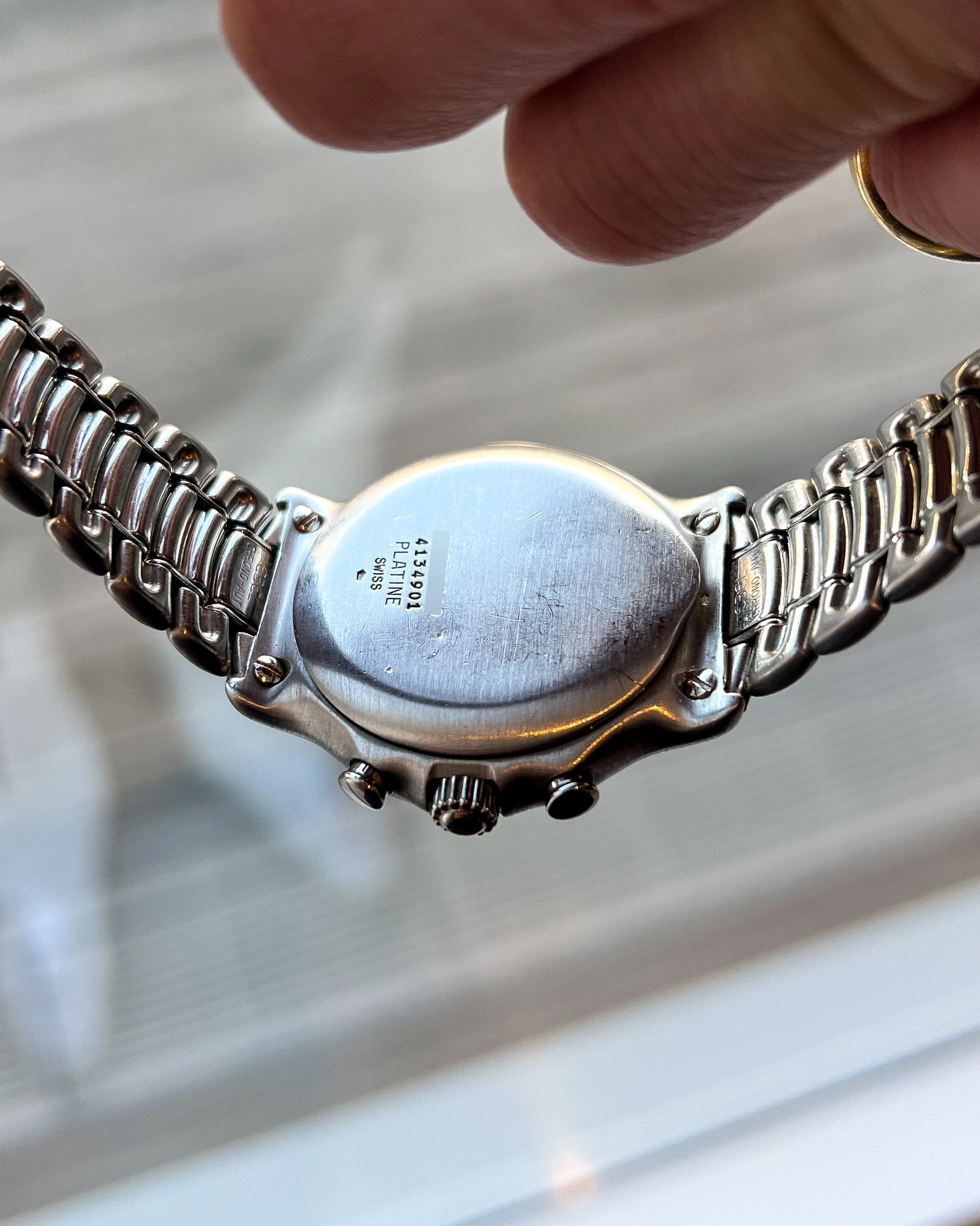 1990's Ebel 'El Primero' Chronograph 4134901 Platinum — Watch Brothers ...