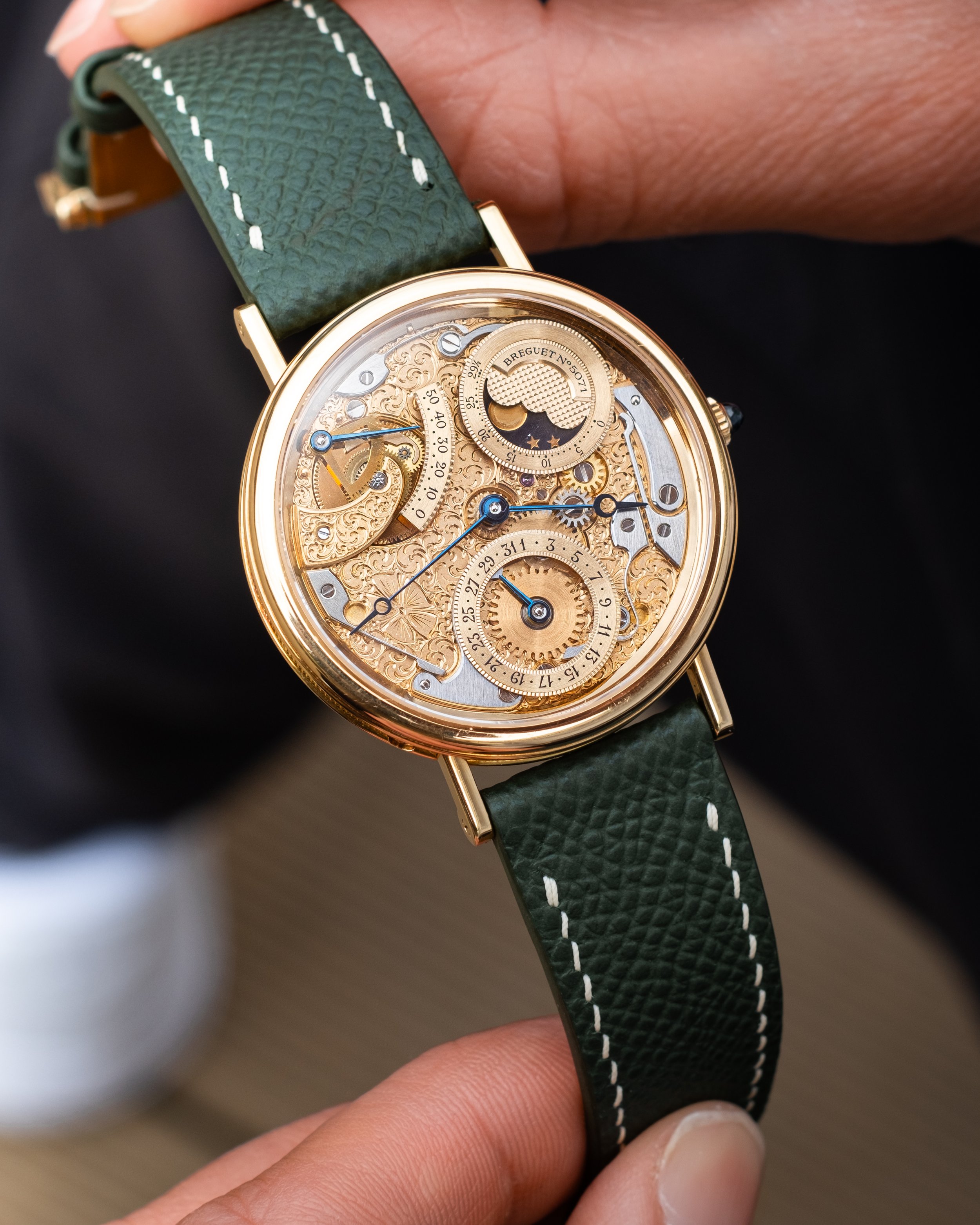 1980's Blancpain Perpetual Calendar MOP Dial 5395 Full Set 'Biver ...