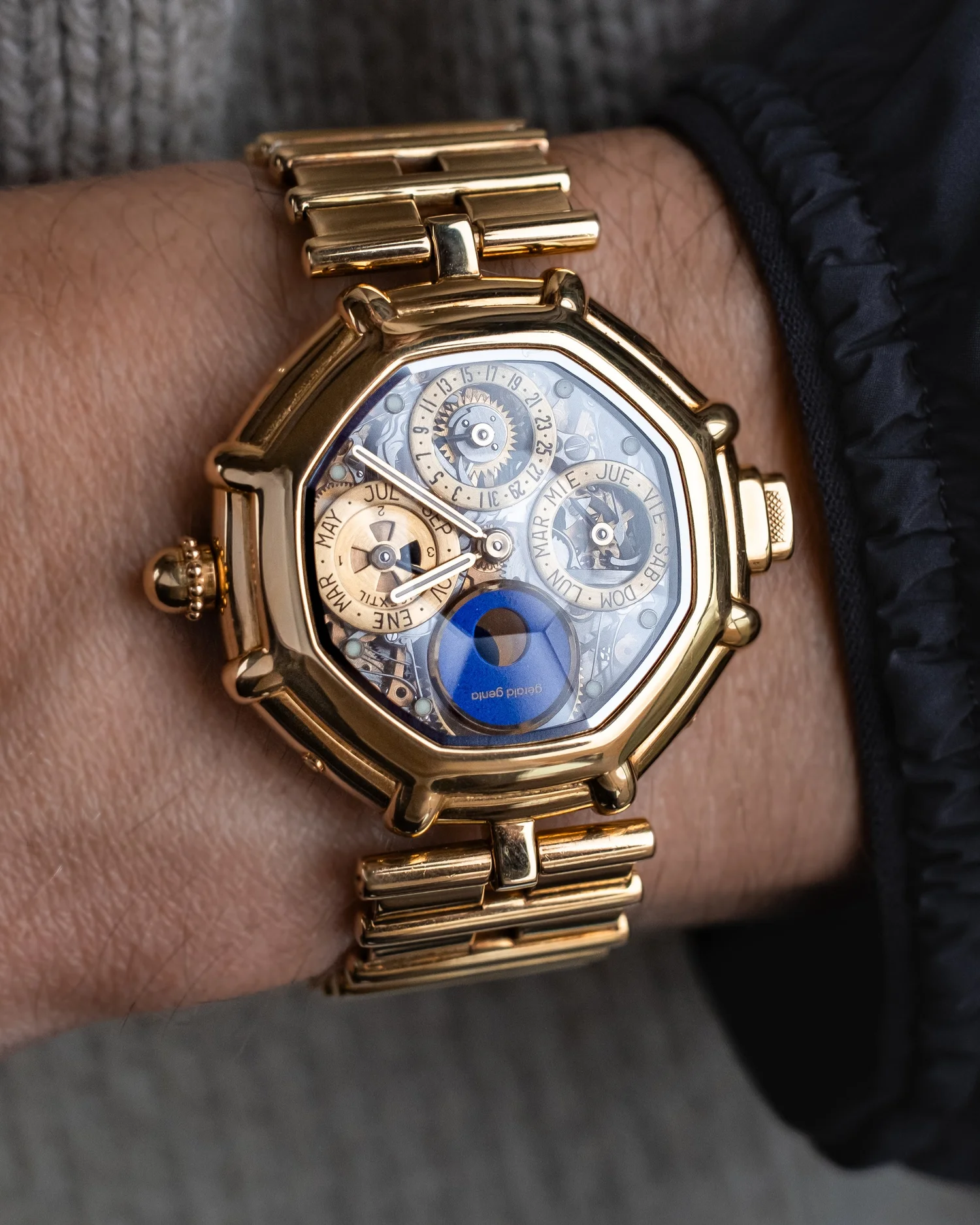 1990’s Cartier Santos Moon-phase 119901 — Watch Brothers London
