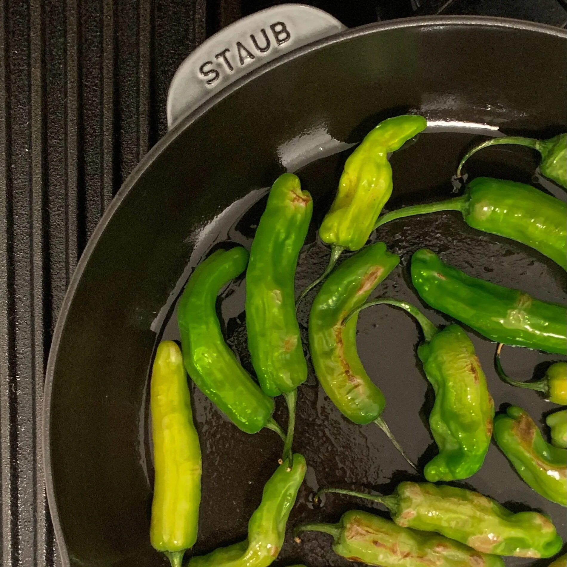 Charred Shishito Peppers (Misi New York Copycat) — Cooking with Rocco