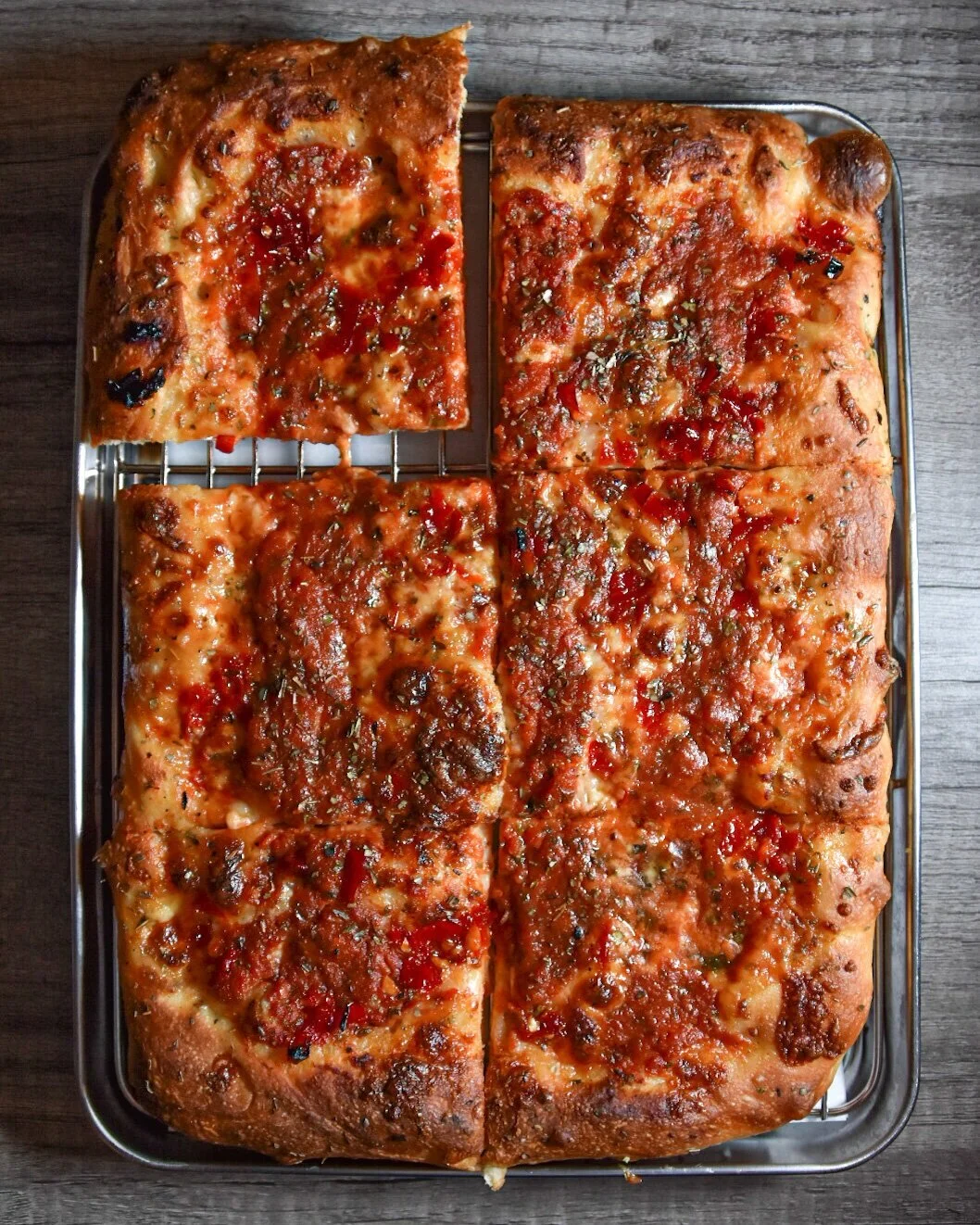 Roman-Style Al Taglio Pizza Dough — Cooking with Rocco