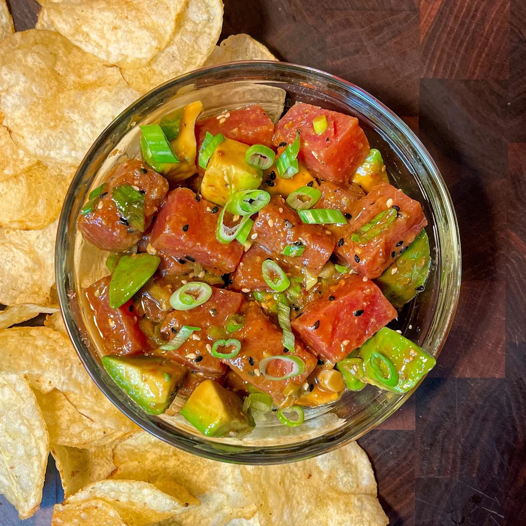 The Best Tuna Poke — Cooking with Rocco