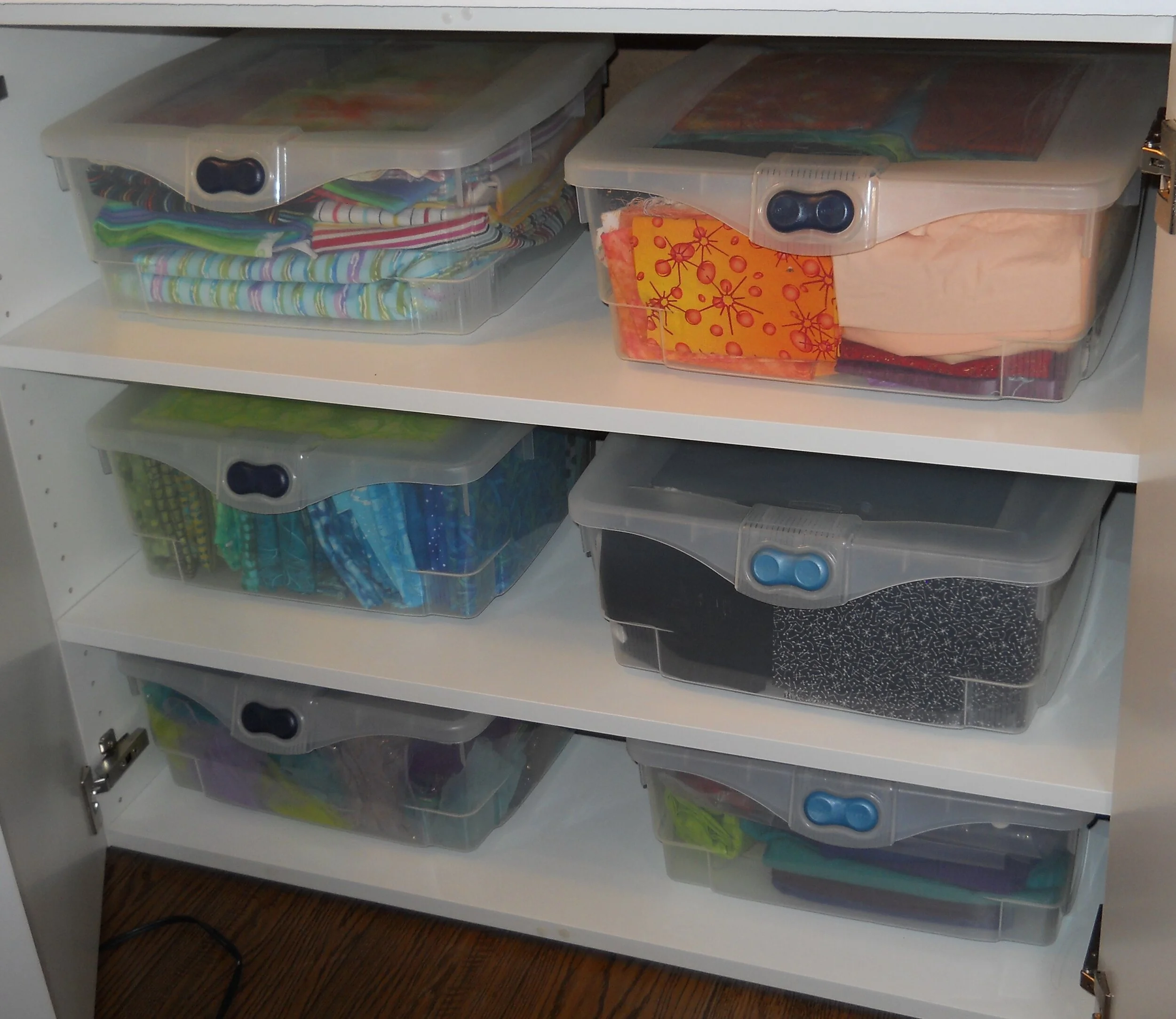 Fabric Storage — Quiltish Corner