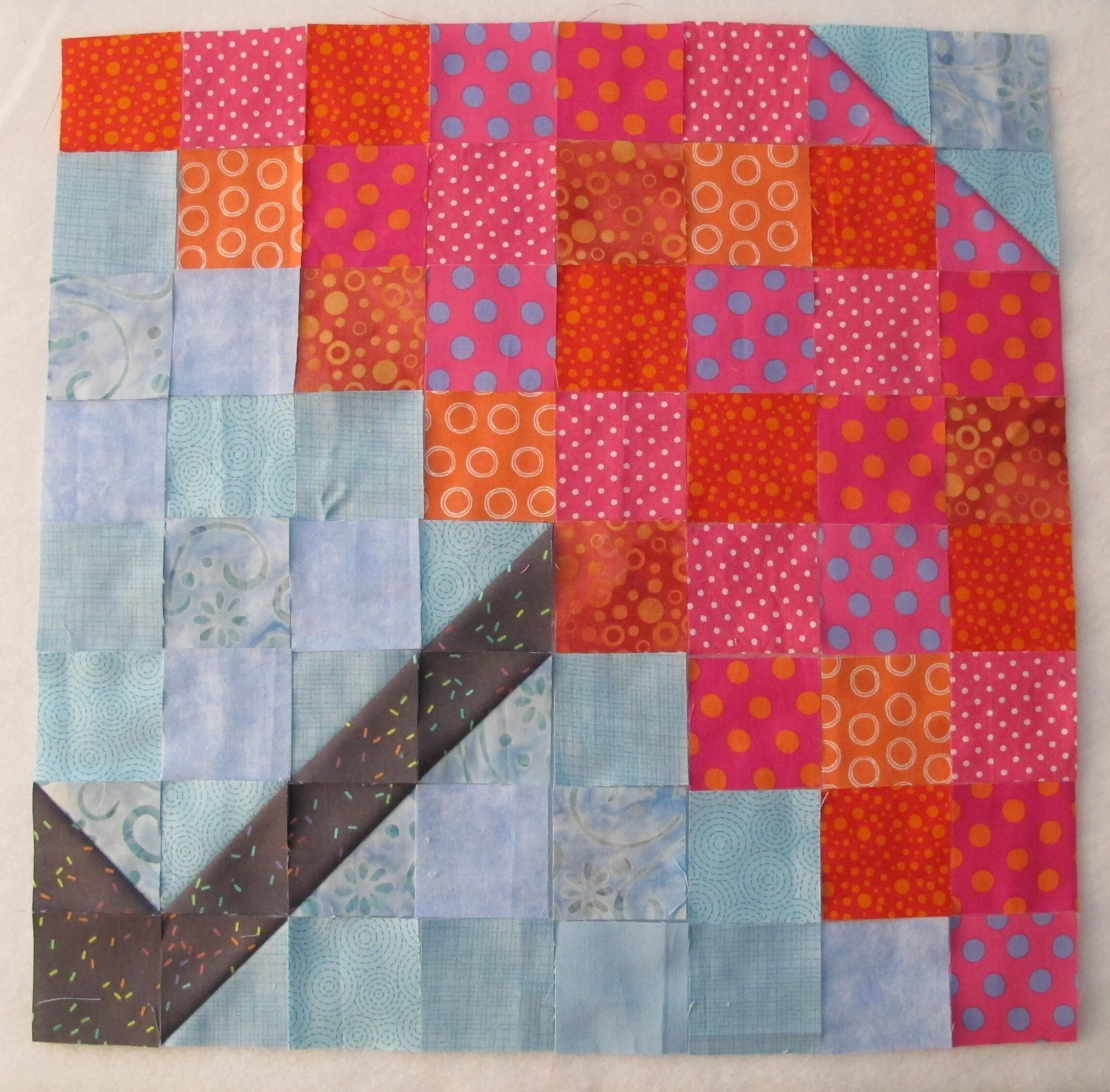 April Block- Umbrella — Quiltish Corner