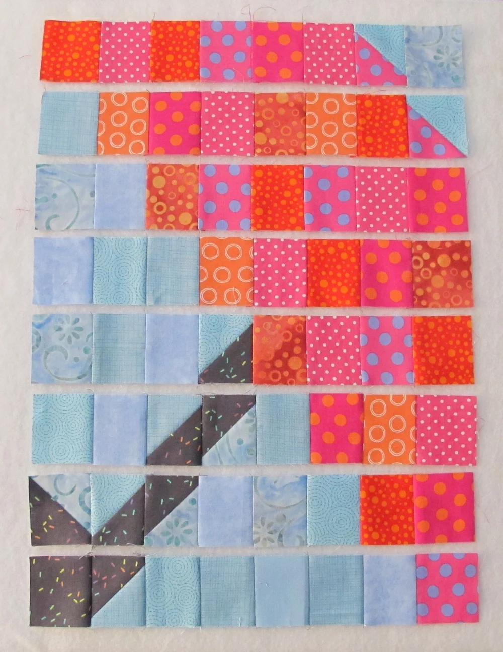 April Block- Umbrella — Quiltish Corner