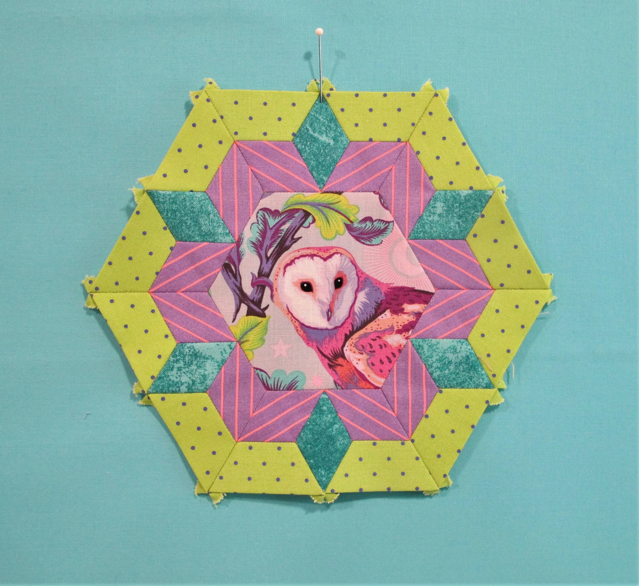 "Cherish"...my new EPP project — Quiltish Corner