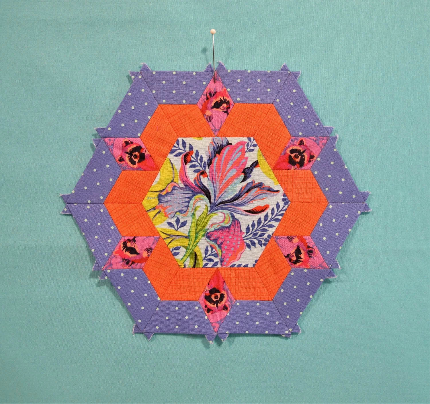 "Cherish"...my new EPP project — Quiltish Corner
