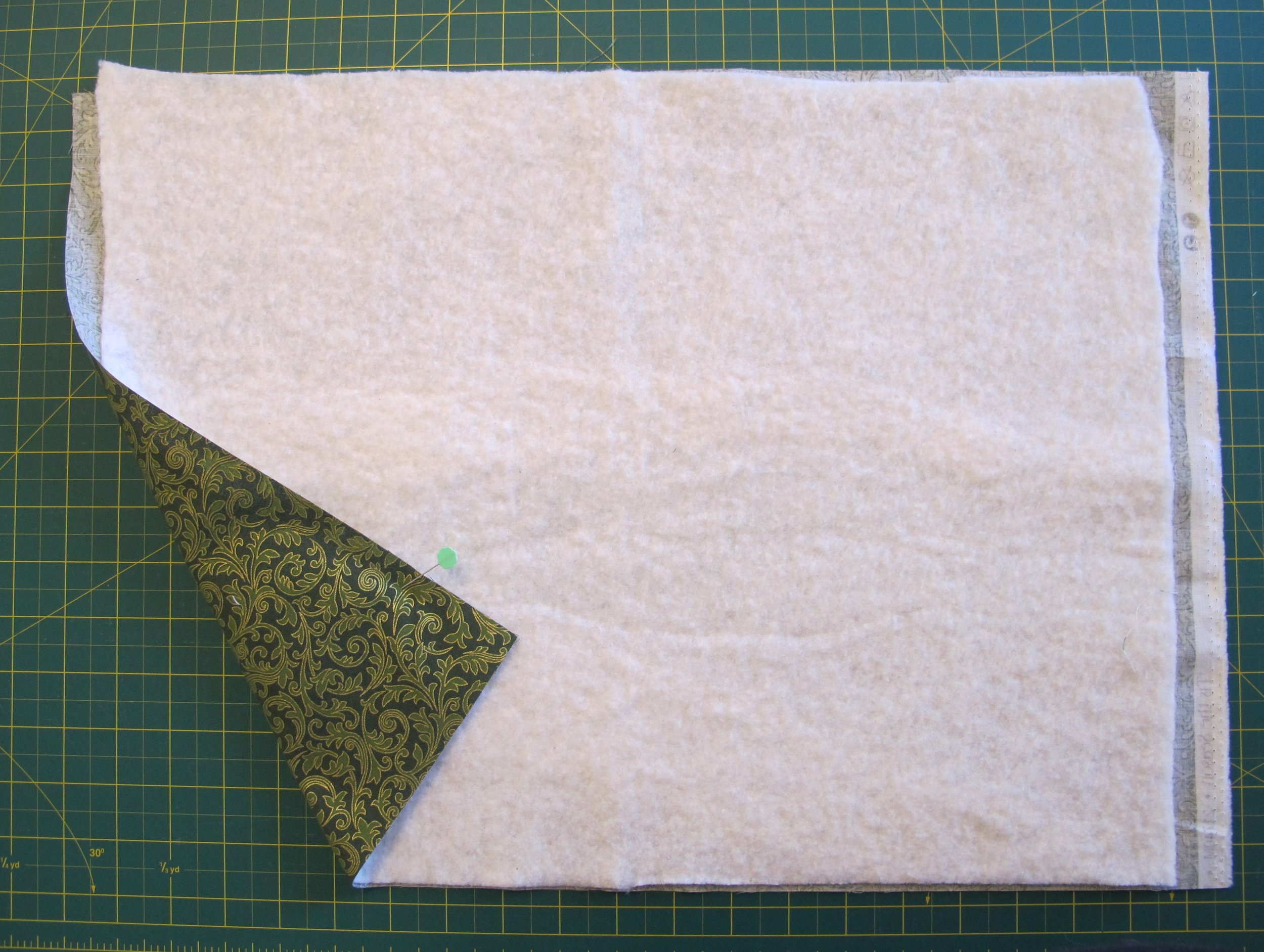 Quilt-As-You-Go Placemats — Quiltish Corner