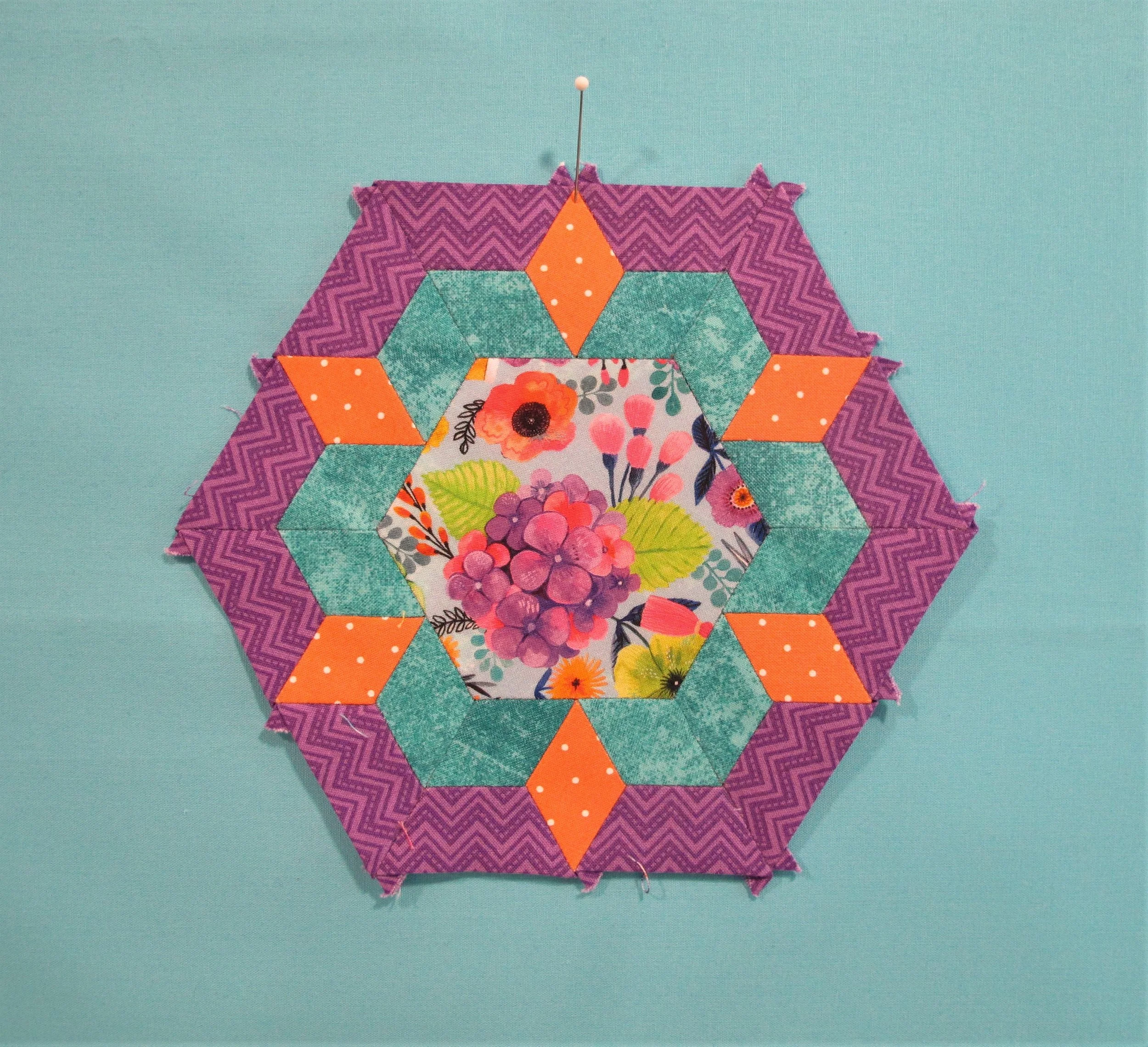 "Cherish"...my new EPP project — Quiltish Corner