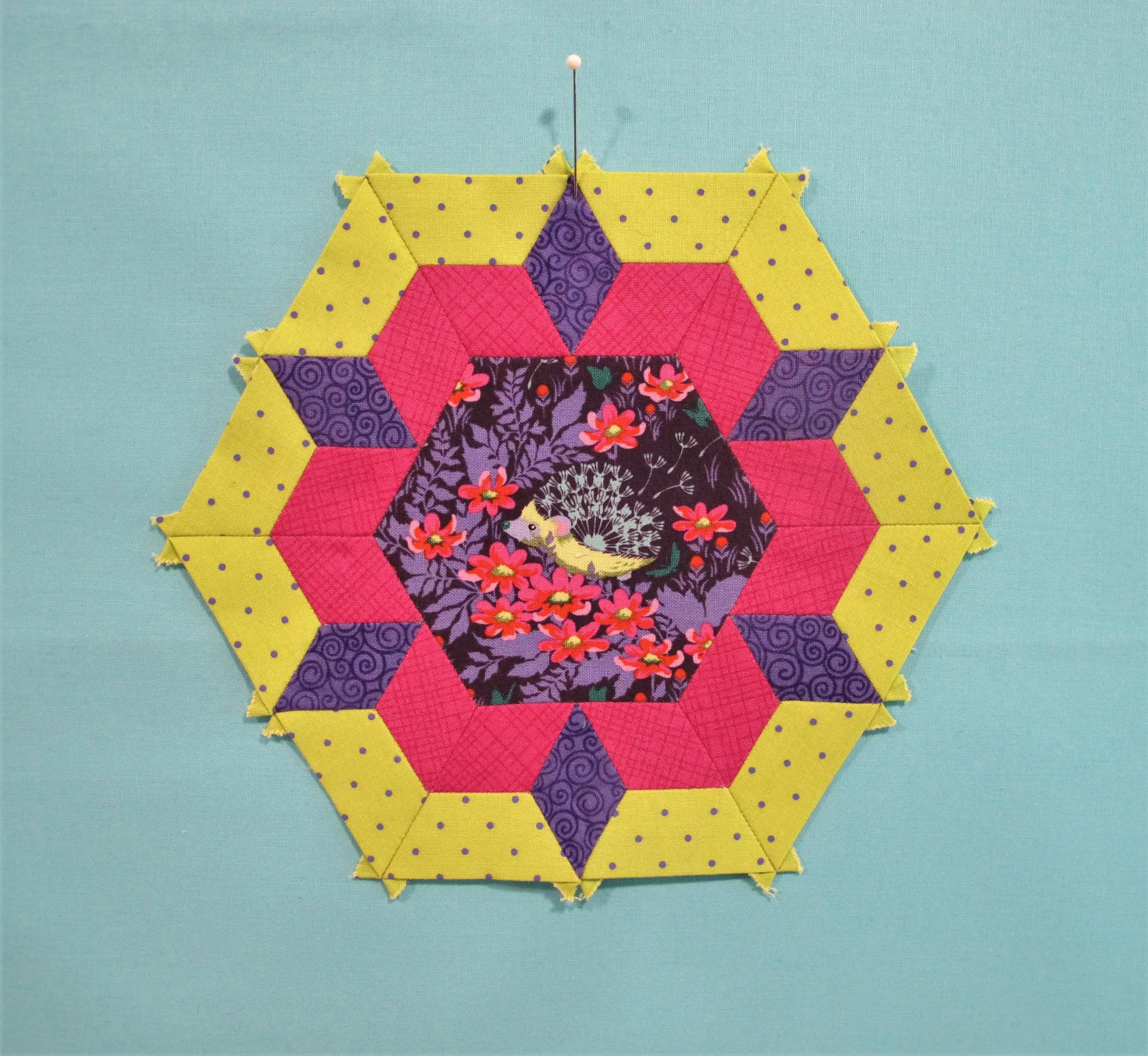 "Cherish"...my new EPP project — Quiltish Corner