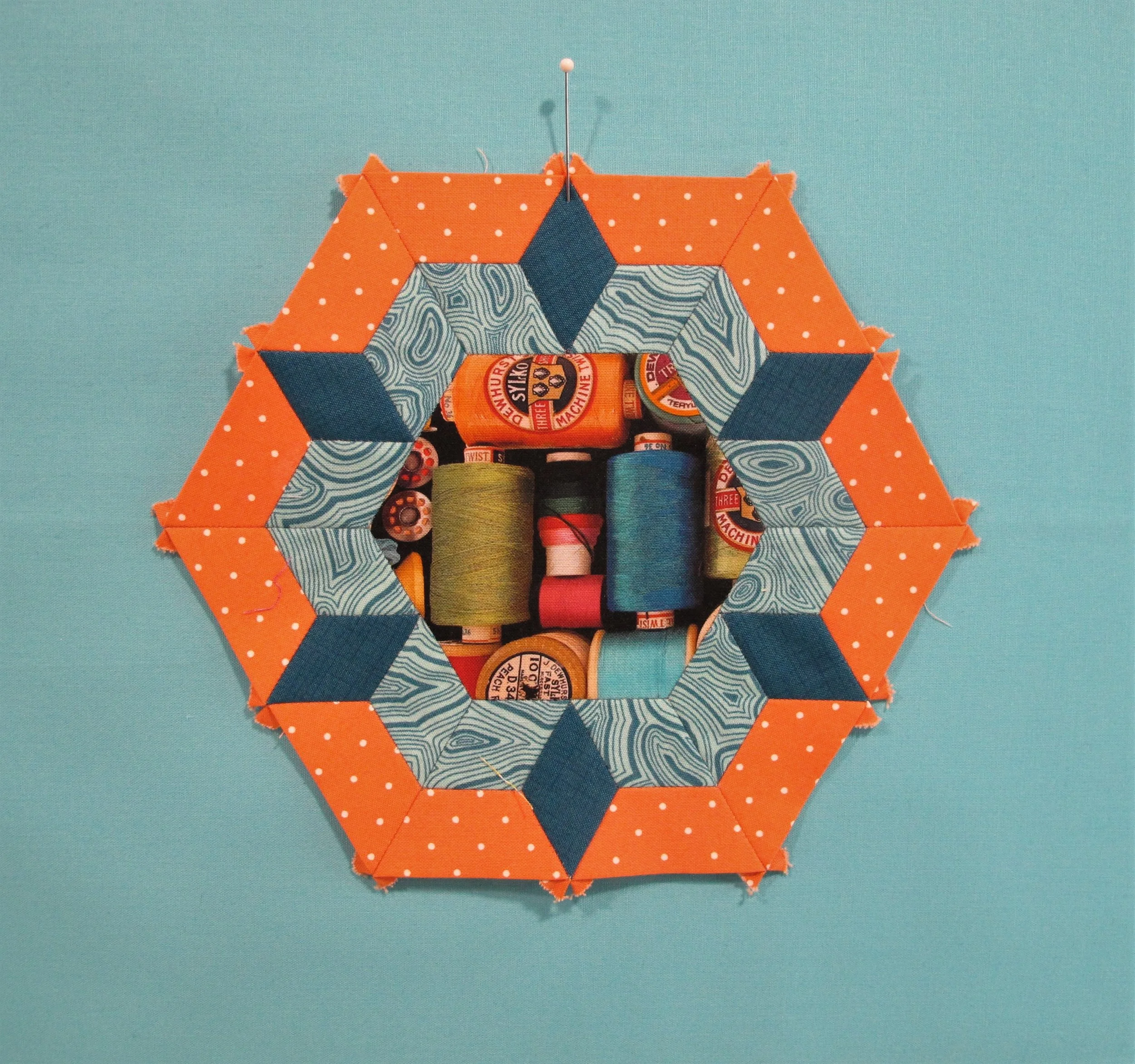 "Cherish"...my new EPP project — Quiltish Corner