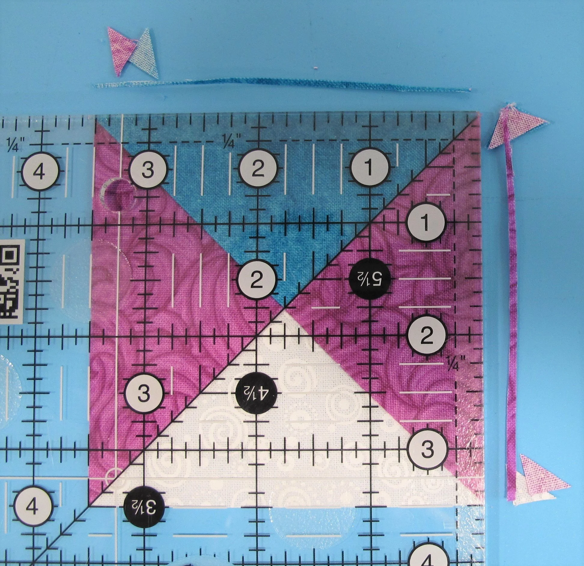 Quarter Square Triangles (QSTs) — Quiltish Corner