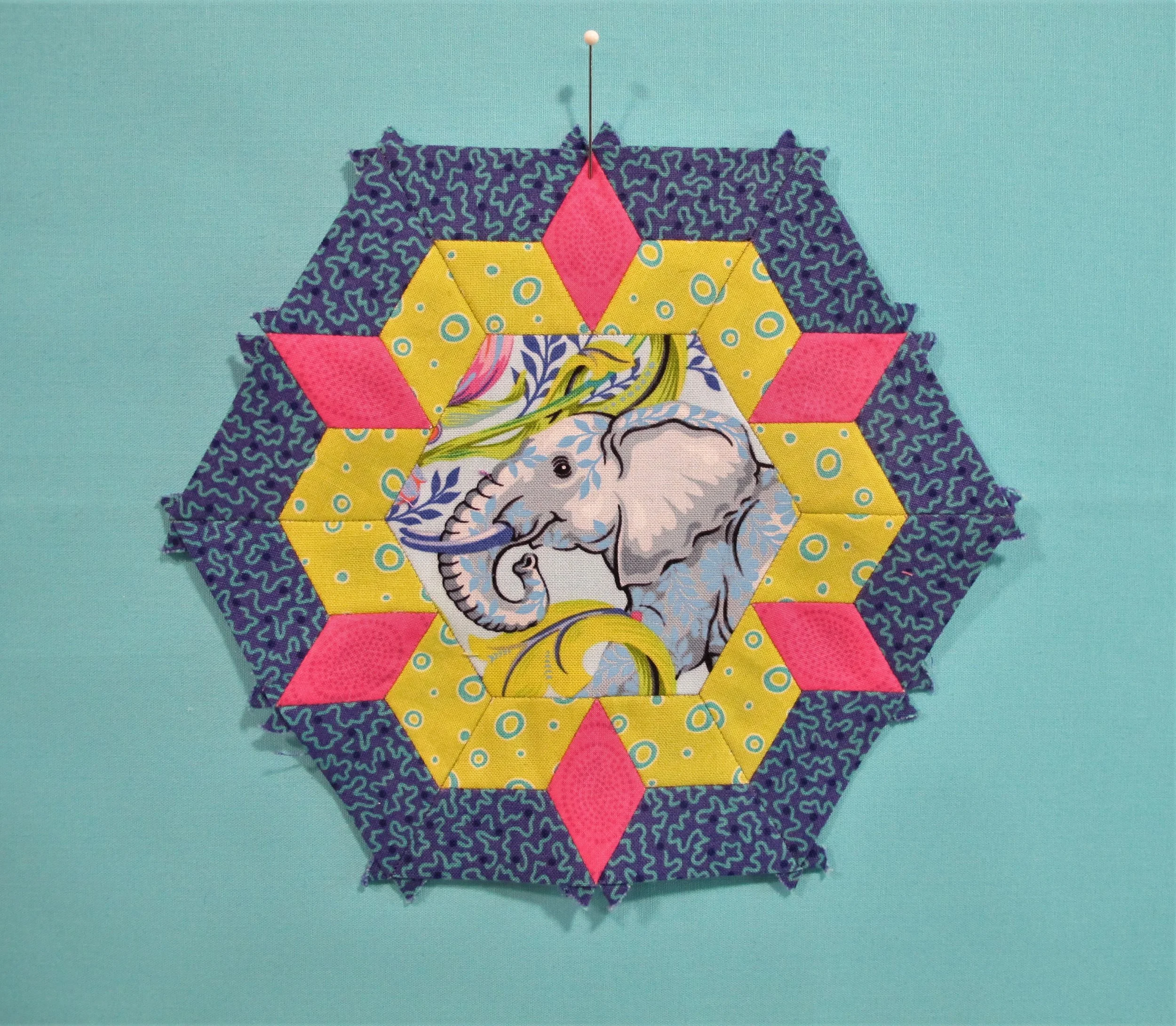 "Cherish"...my new EPP project — Quiltish Corner