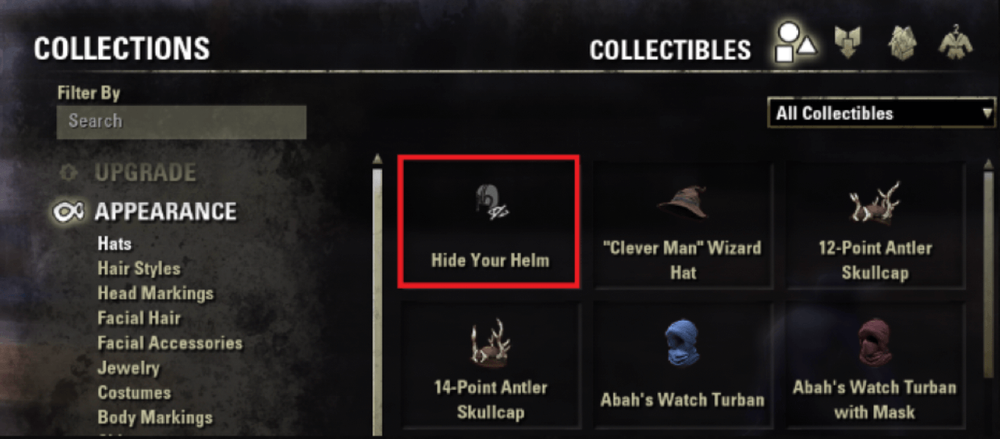 How To Hide Your Helmet In ESO - Hack The Minotaur