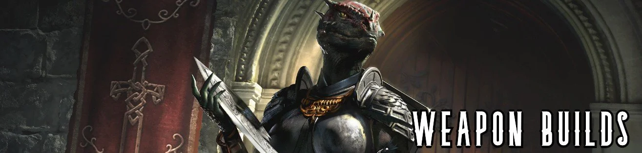Weapon Builds For The Elder Scrolls Online Hack The Minotaur
