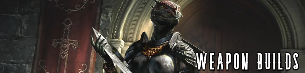 Weapon Builds for The Elder Scrolls Online - Hack The Minotaur