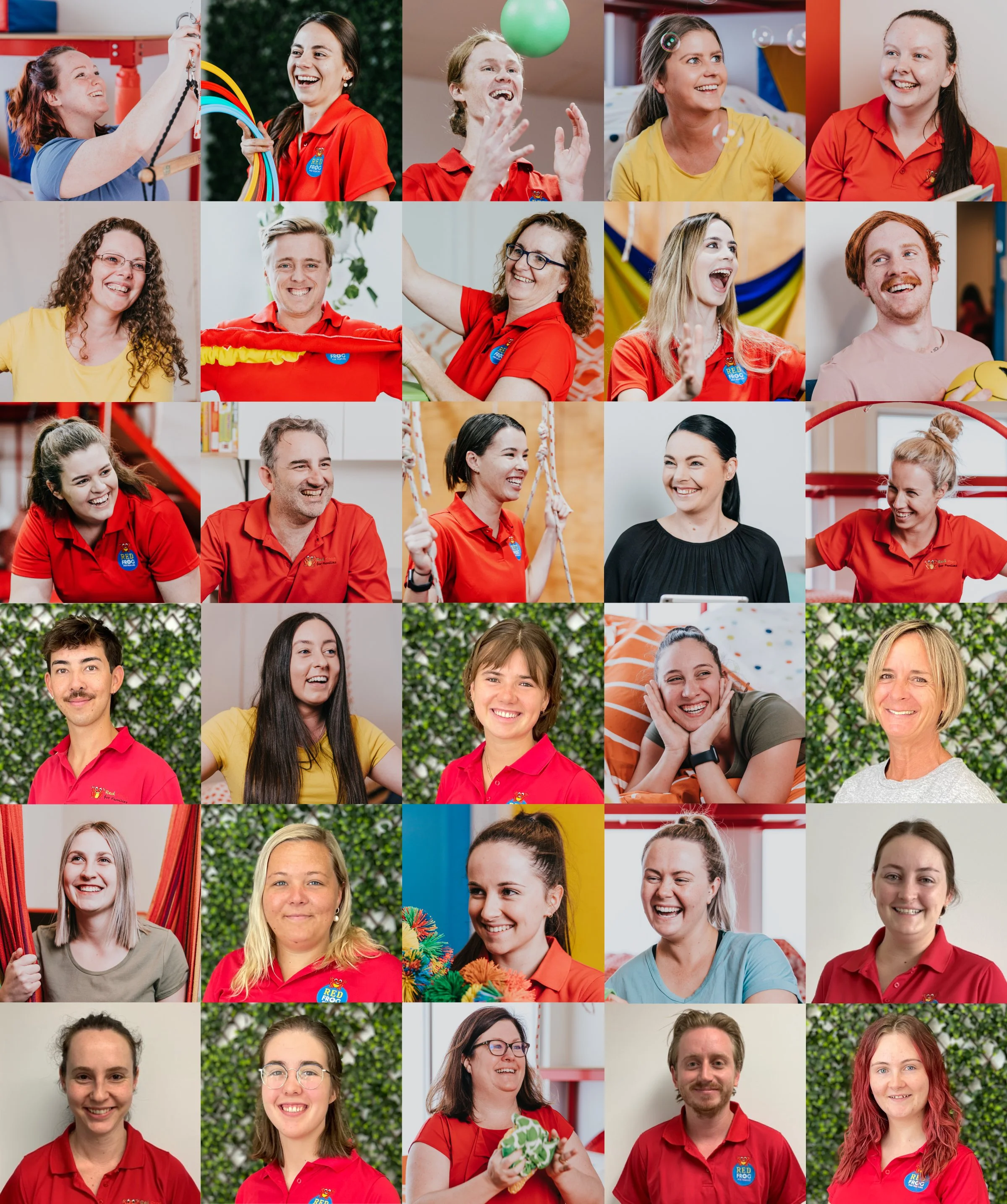 Red Frog for Families Team of Therapists — Red Frog for Families