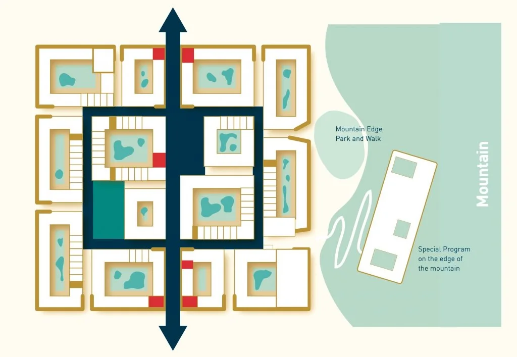 Master plan framework with ecology at its heart in Huechuraba, Santiago ...