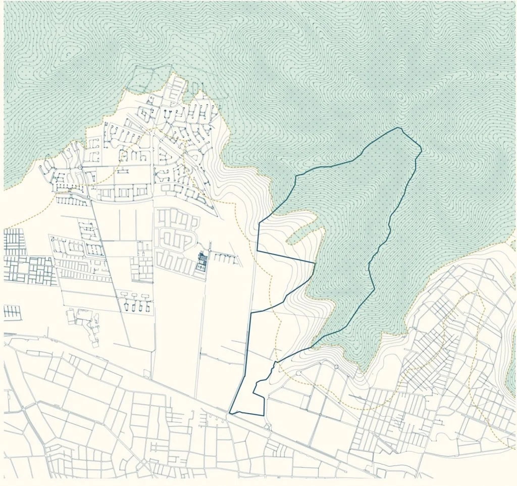 Master plan framework with ecology at its heart in Huechuraba, Santiago ...