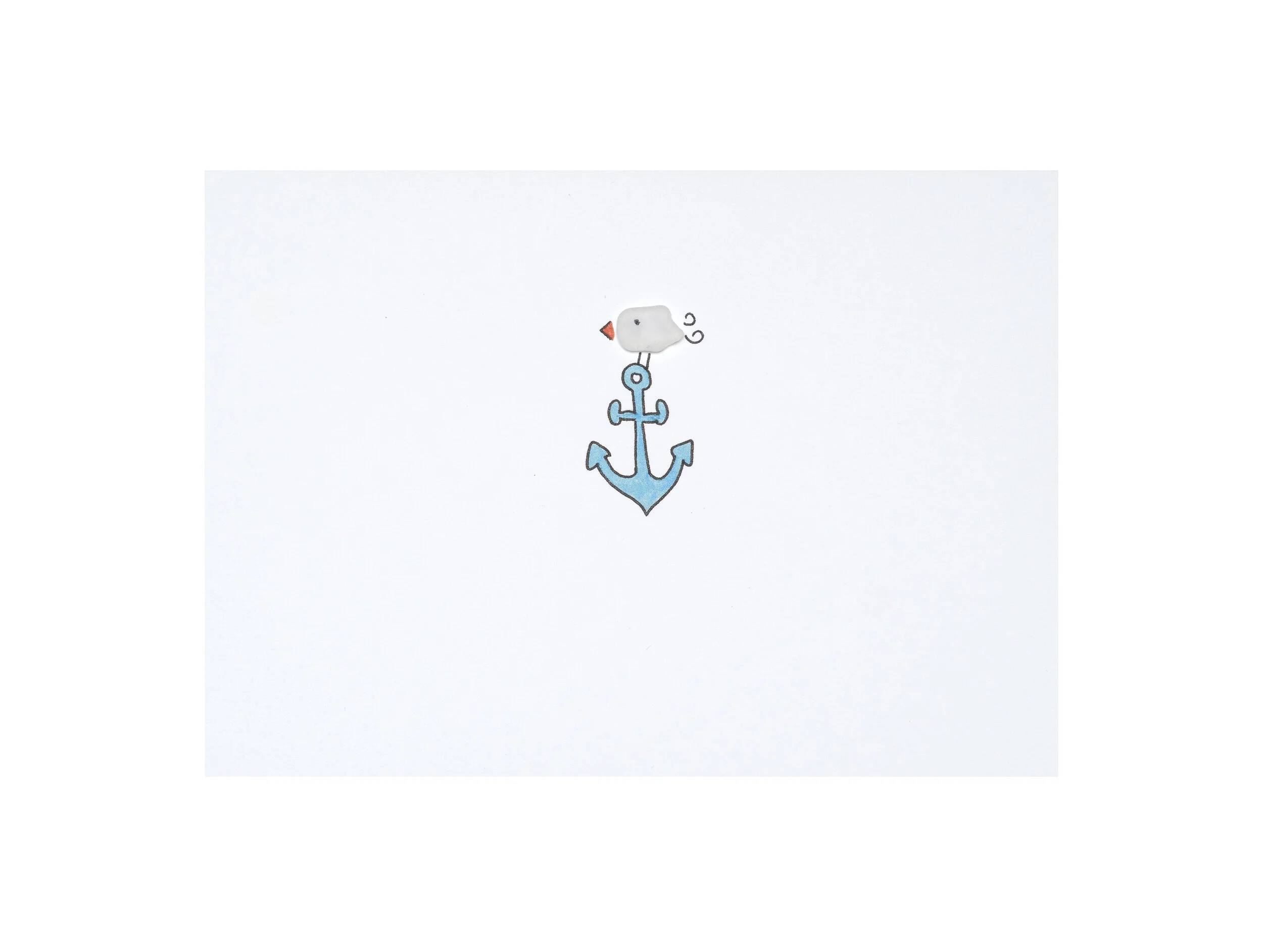Sea Glass Anchor Blank — Sea Glass by Archie