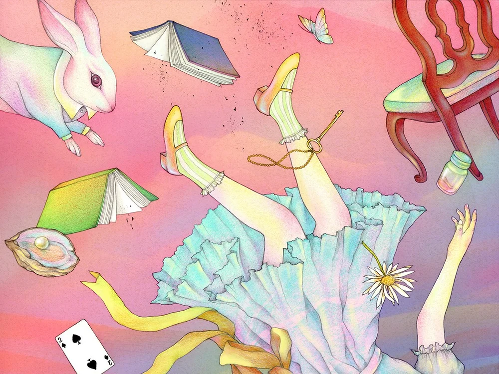 Alice in Wonderland Art Novel — Vicki Ling
