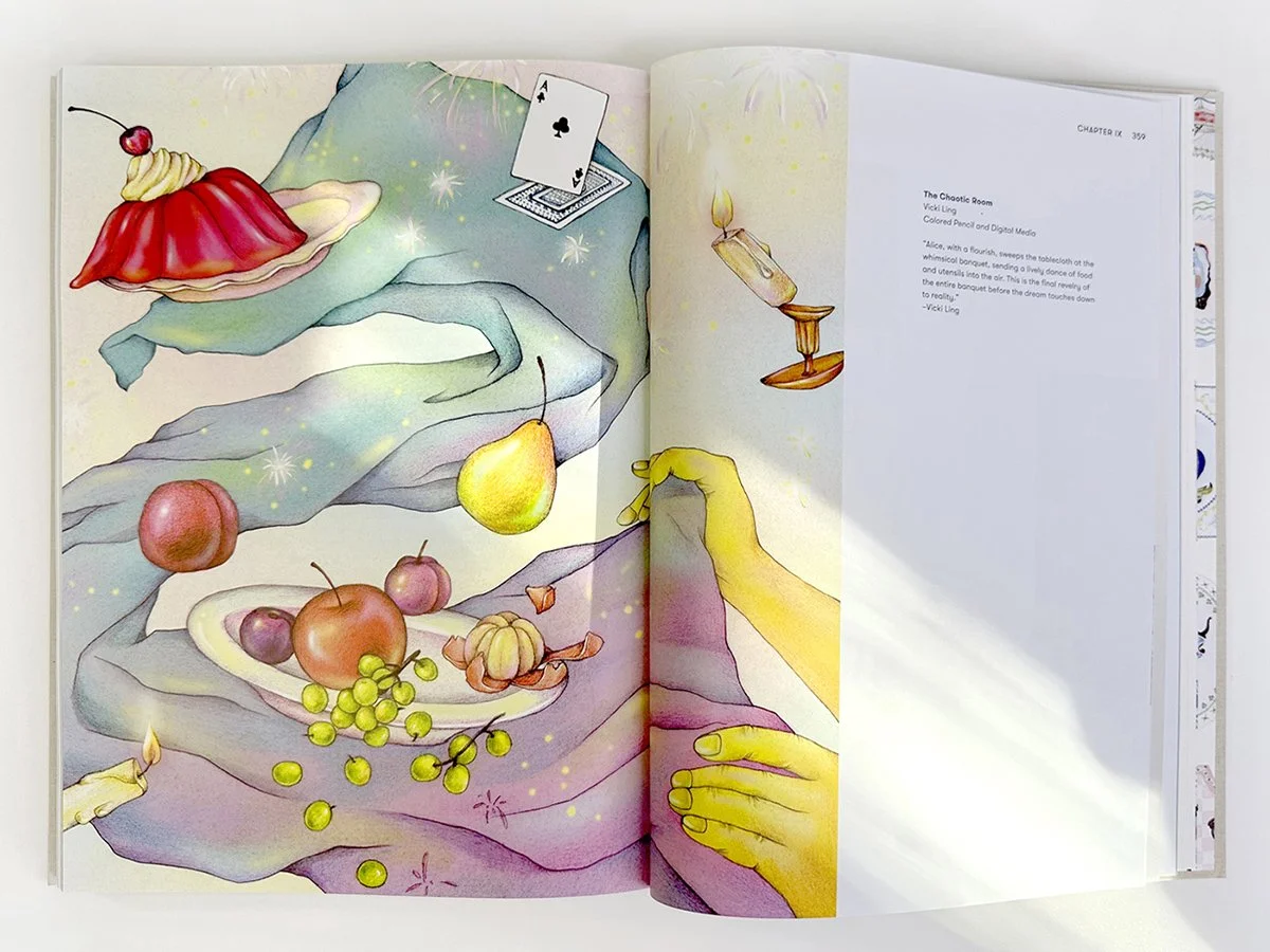 Alice in Wonderland Art Novel — Vicki Ling