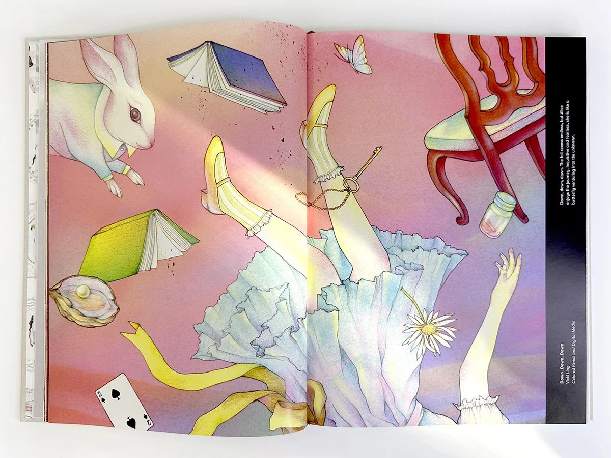 Alice in Wonderland Art Novel — Vicki Ling