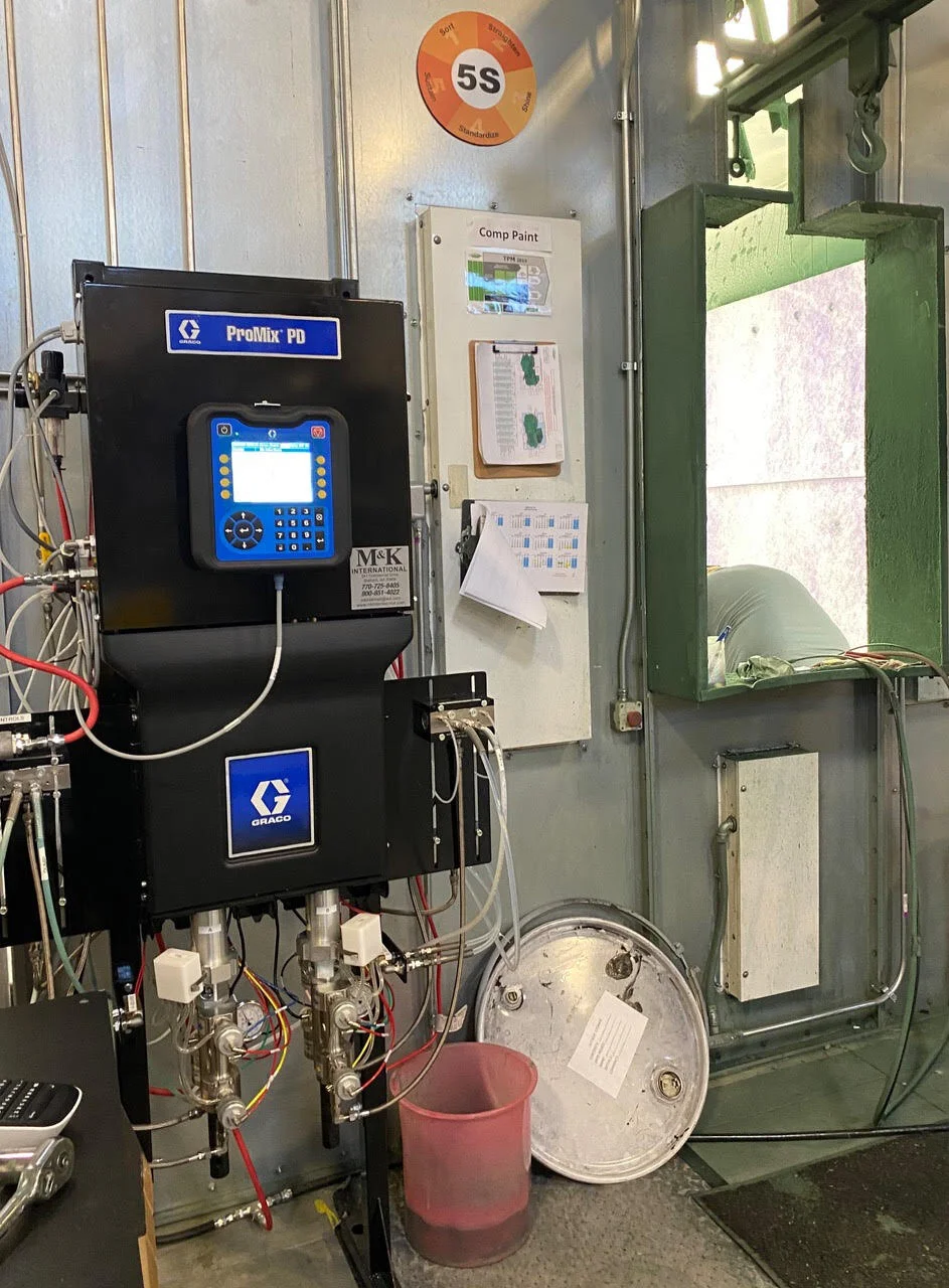 Industrial Paint Finishing Projects | M&K International