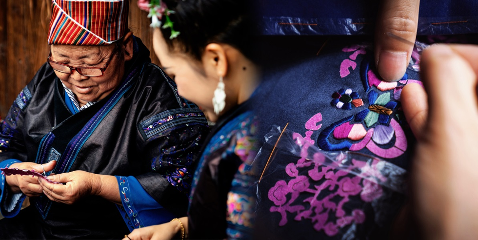 De Beers launched the Miao Embroidery project in Shanghai — GREENEXT