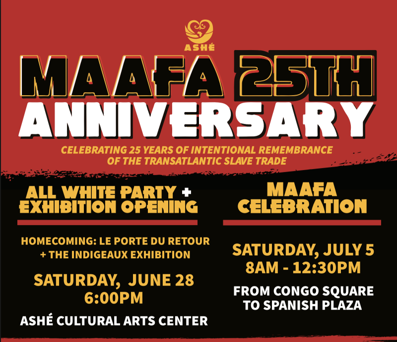 Maafa — Ashé Cultural Arts Center