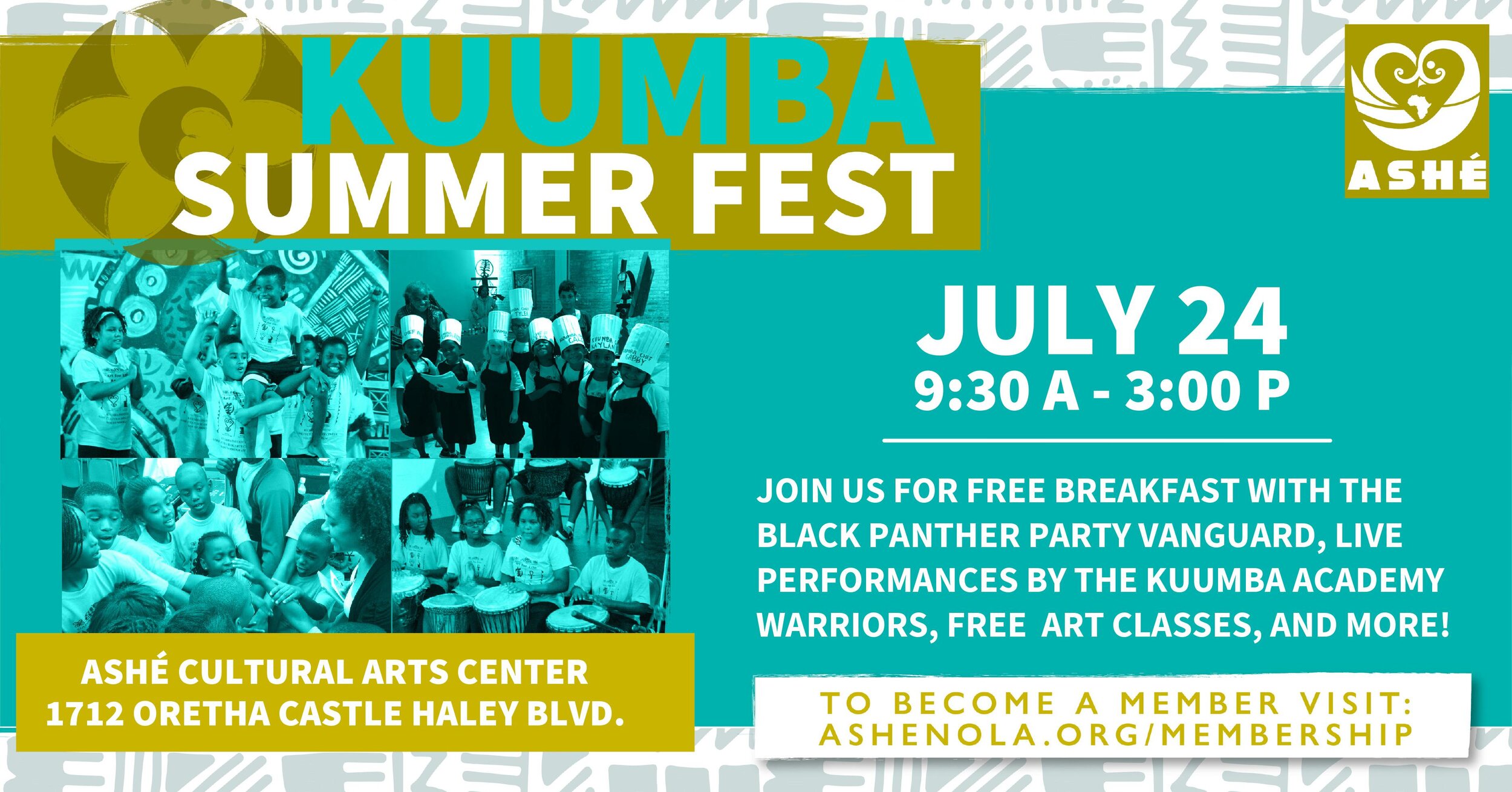 Kuumba Summer Fest 2021 — Ashé Cultural Arts Center