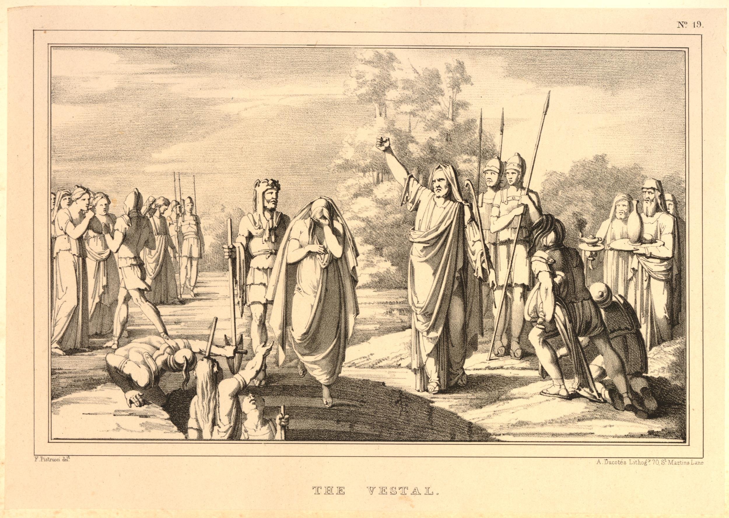 Vestal Virgins Feminism And Burial Alive — All Things Vesta