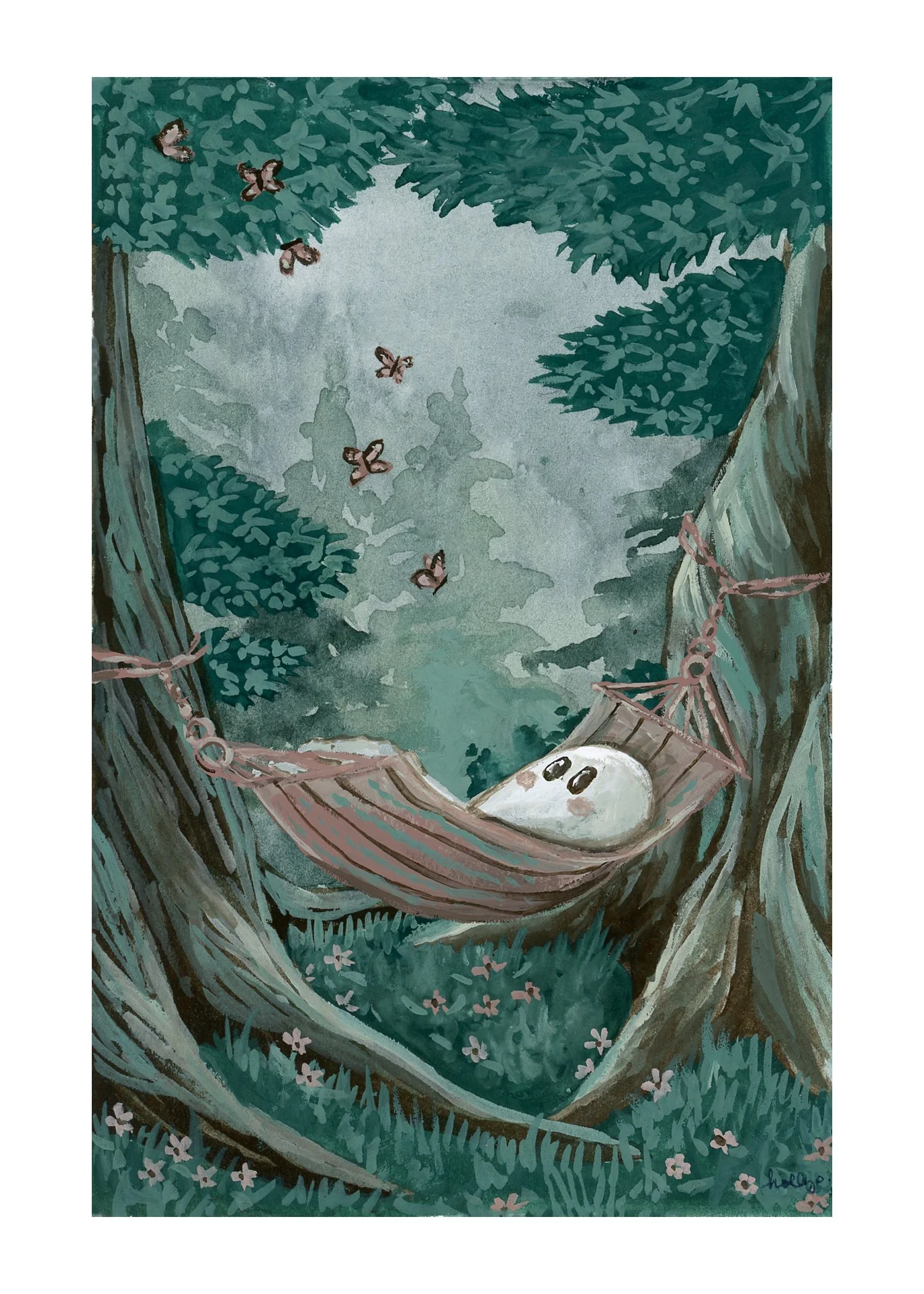 One Summer's Day print — Holly Osburn Art