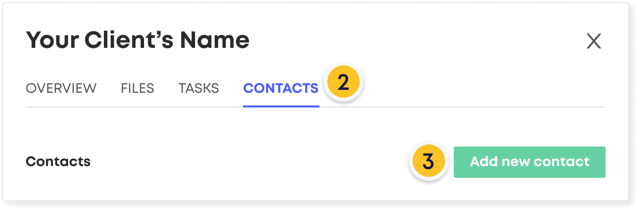 Using the Clients List | Reposite