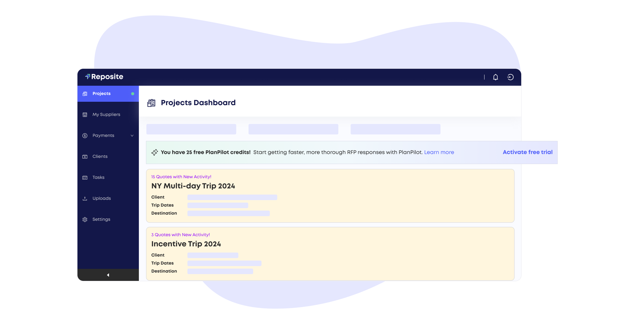 PlanPilot | Reposite
