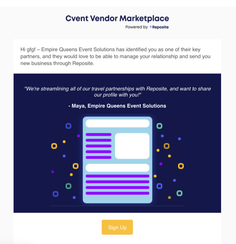 Inviting and Creating Suppliers | Reposite