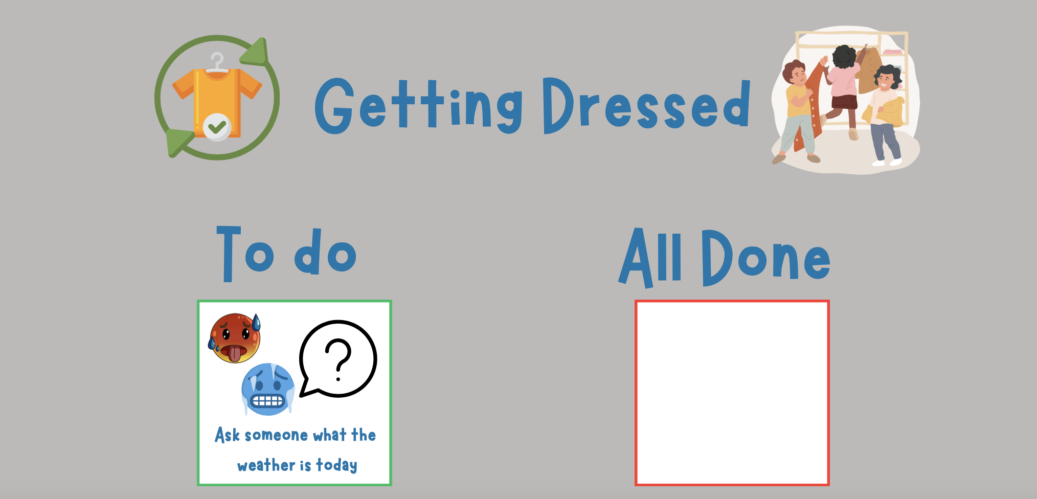 Home Visual Supports — Have Dreams