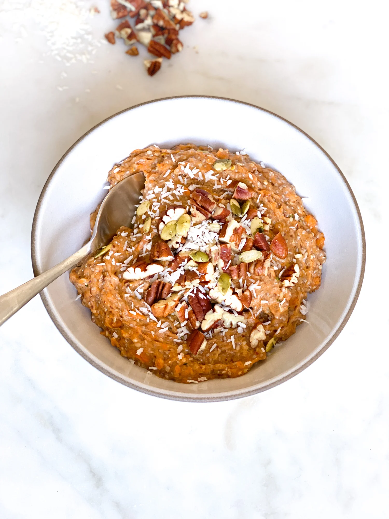 Sweet Potato Nut Butter Noatmeal — EMILY KRINER