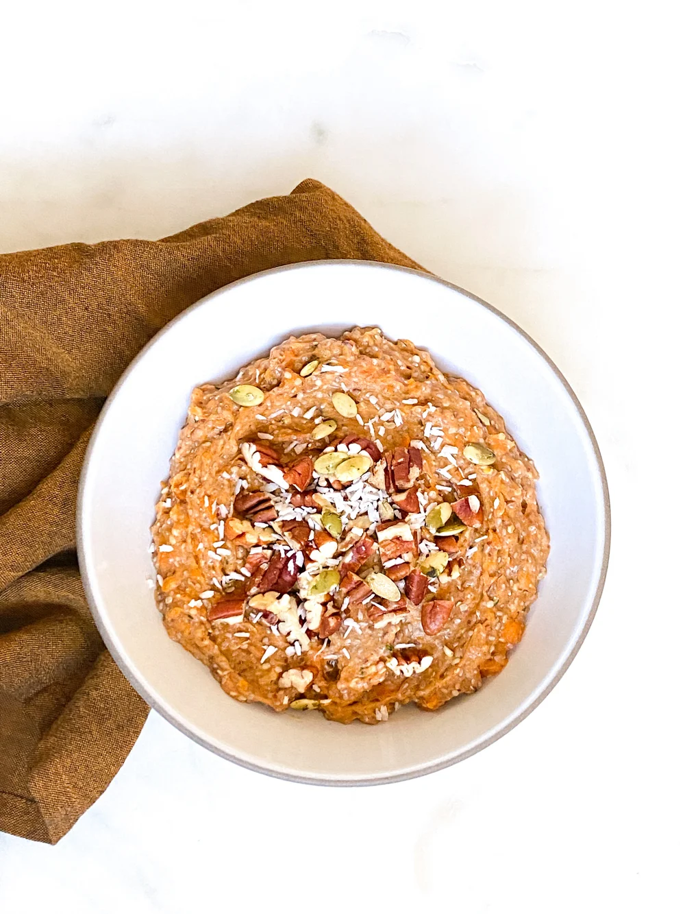 Sweet Potato Nut Butter Noatmeal — EMILY KRINER