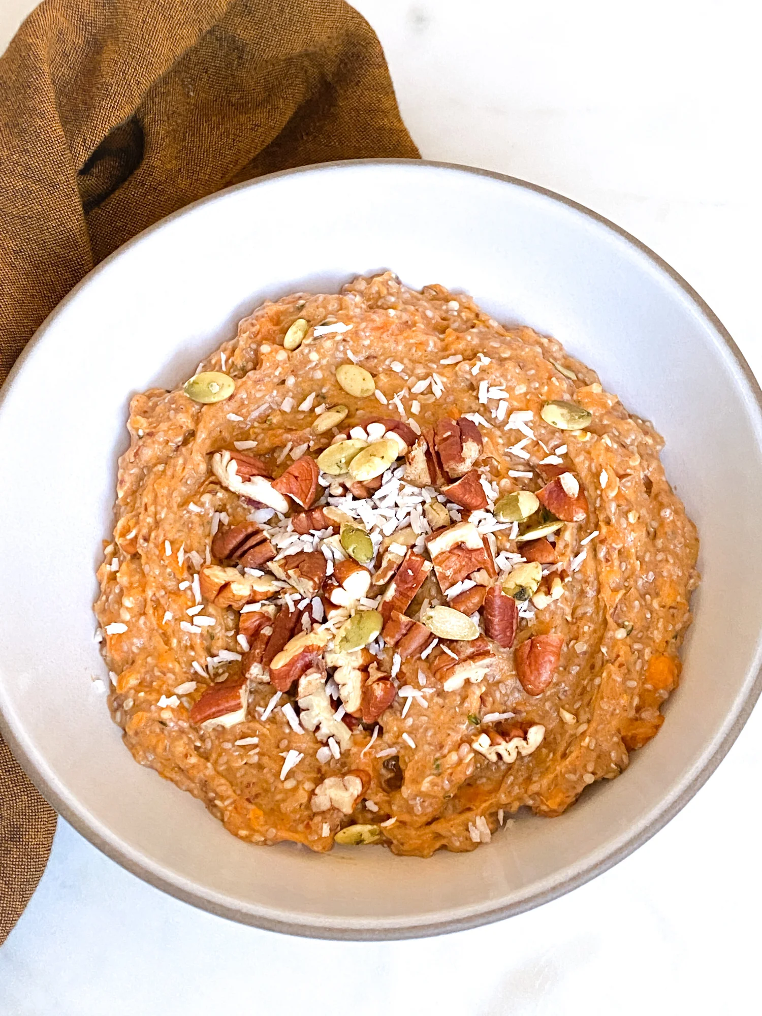 Sweet Potato Nut Butter Noatmeal — EMILY KRINER