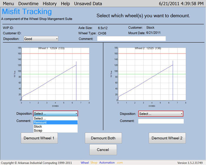 Misfit Tracking System — AIC Rail