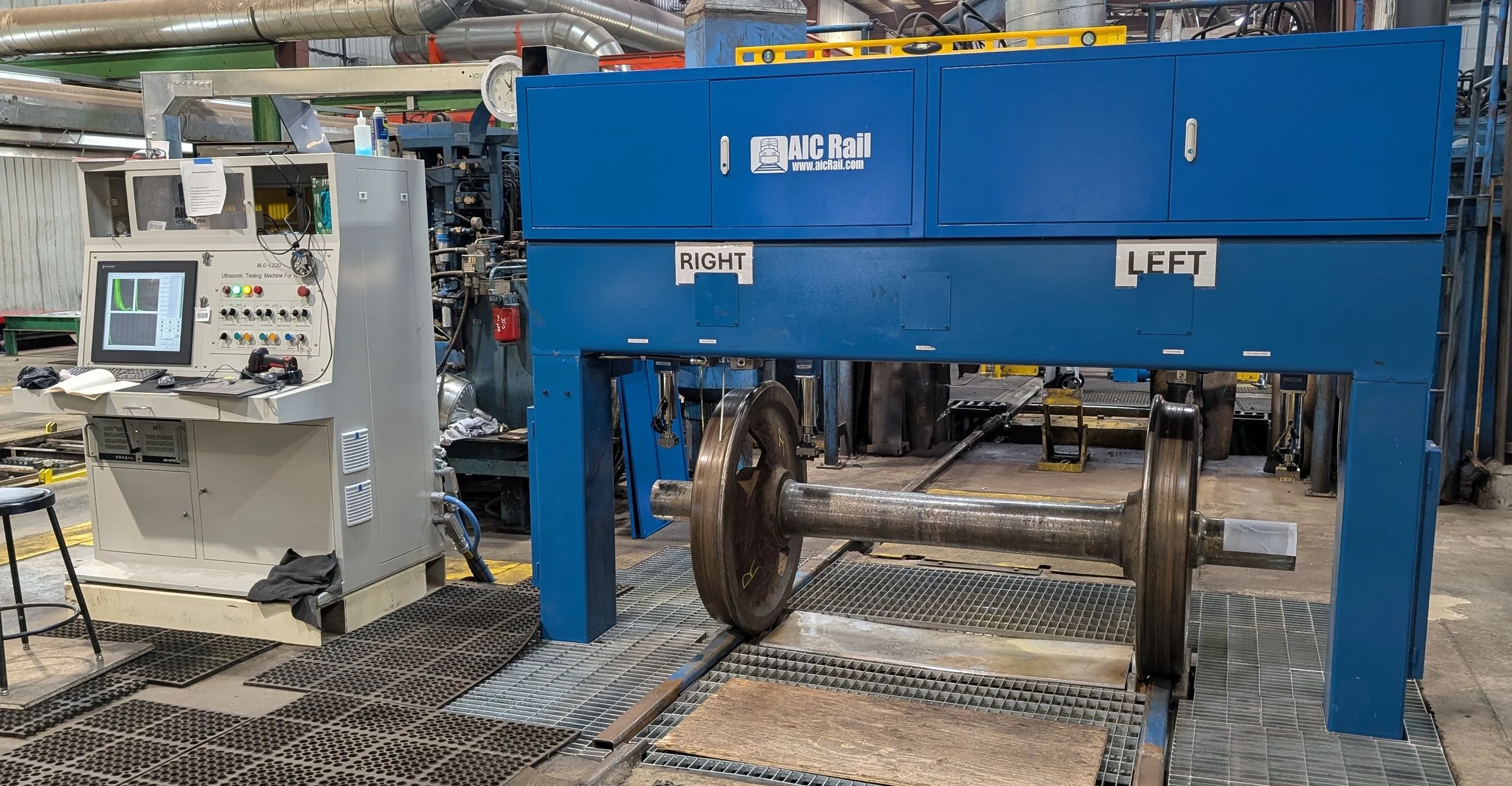 Wheelset Manufacturing Equipment — AIC Rail